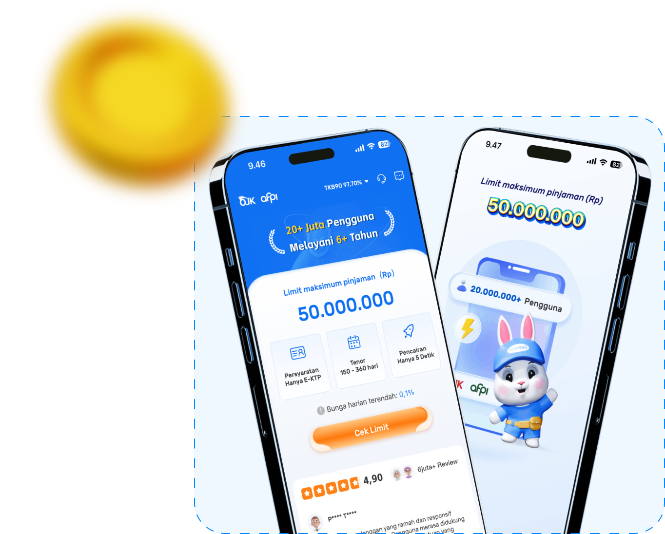 Pinjaman Multiguna Tanpa Agunan, Terdaftar OJK