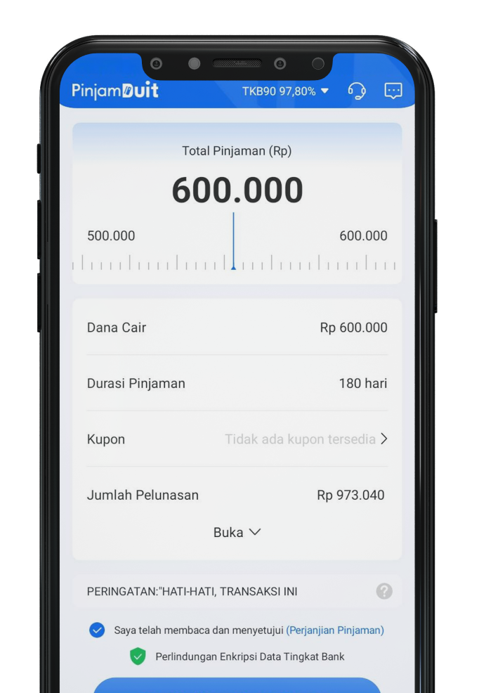 Pinjaman Multiguna Tanpa Agunan, Terdaftar OJK